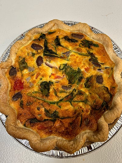 Greek Quiche | Baked Pie Company